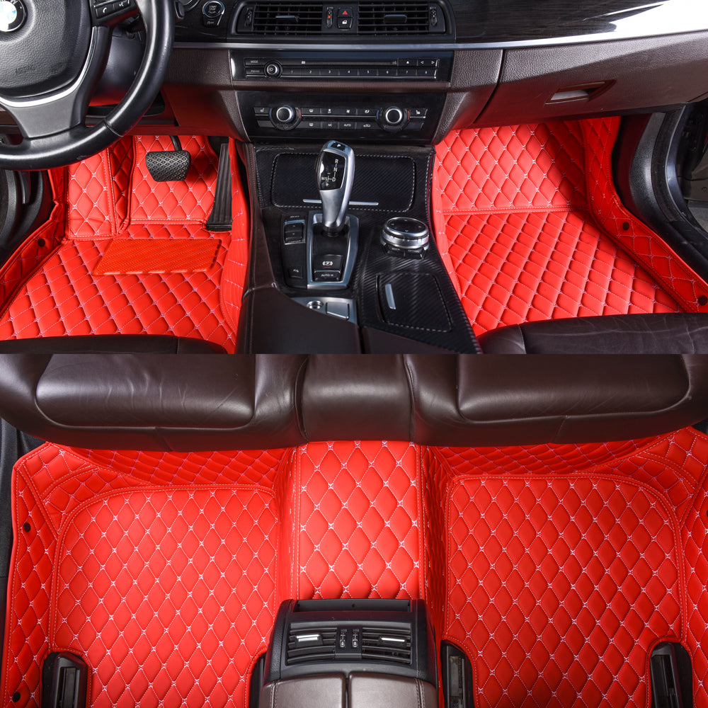 Prestige® Custom Red Car Mats – Prestige Car Mats